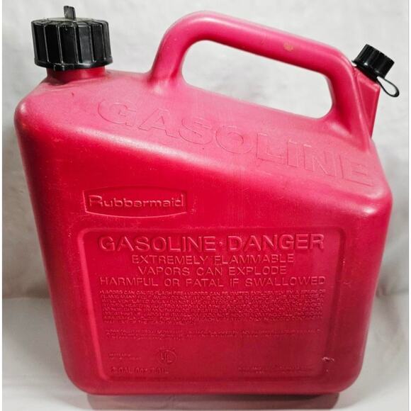 Rubbermaid | Other | Vintage Rubbermaid 2 Gallon Preban Vented Gas Fuel ...